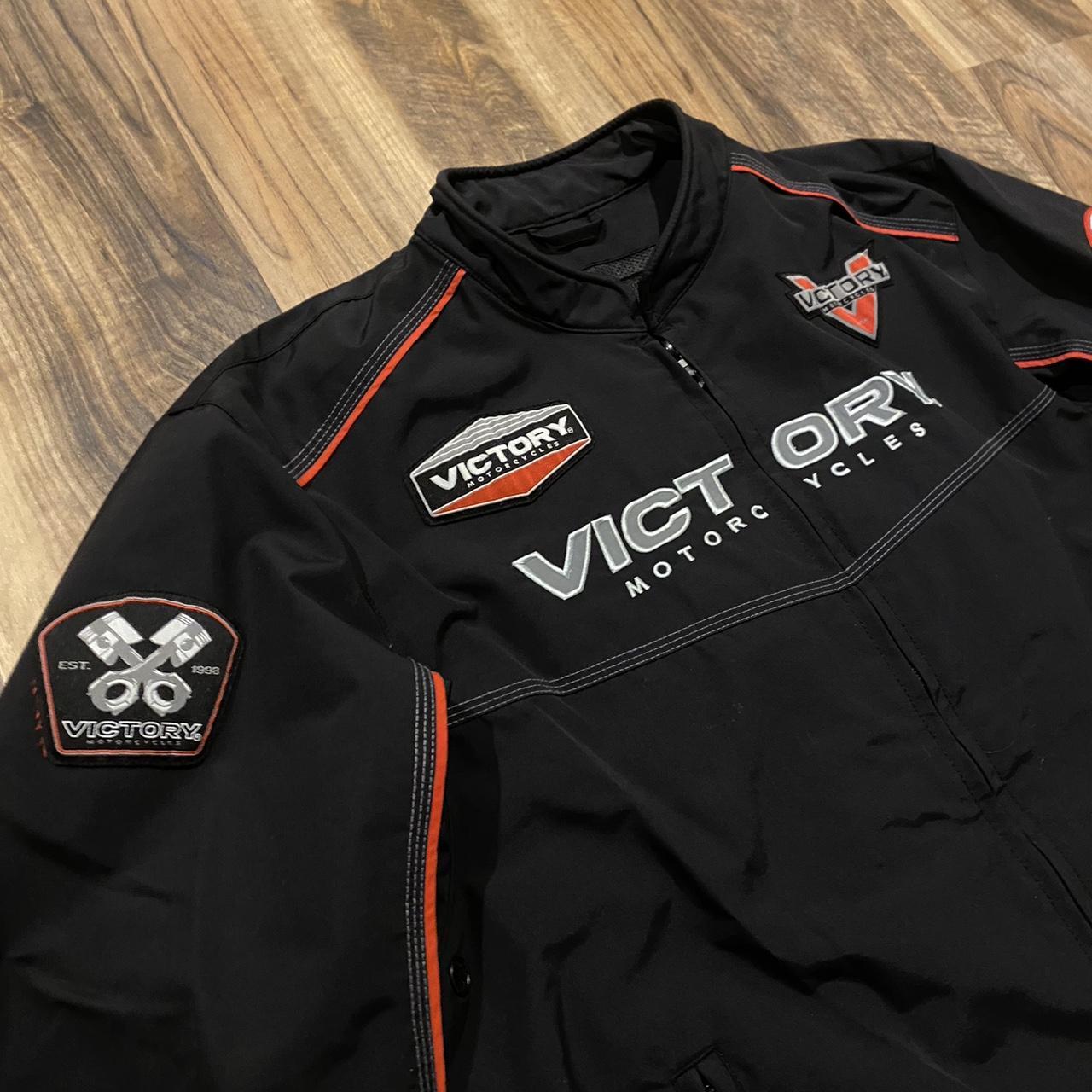 Victory Motorcycles performance racing jacket... - Depop