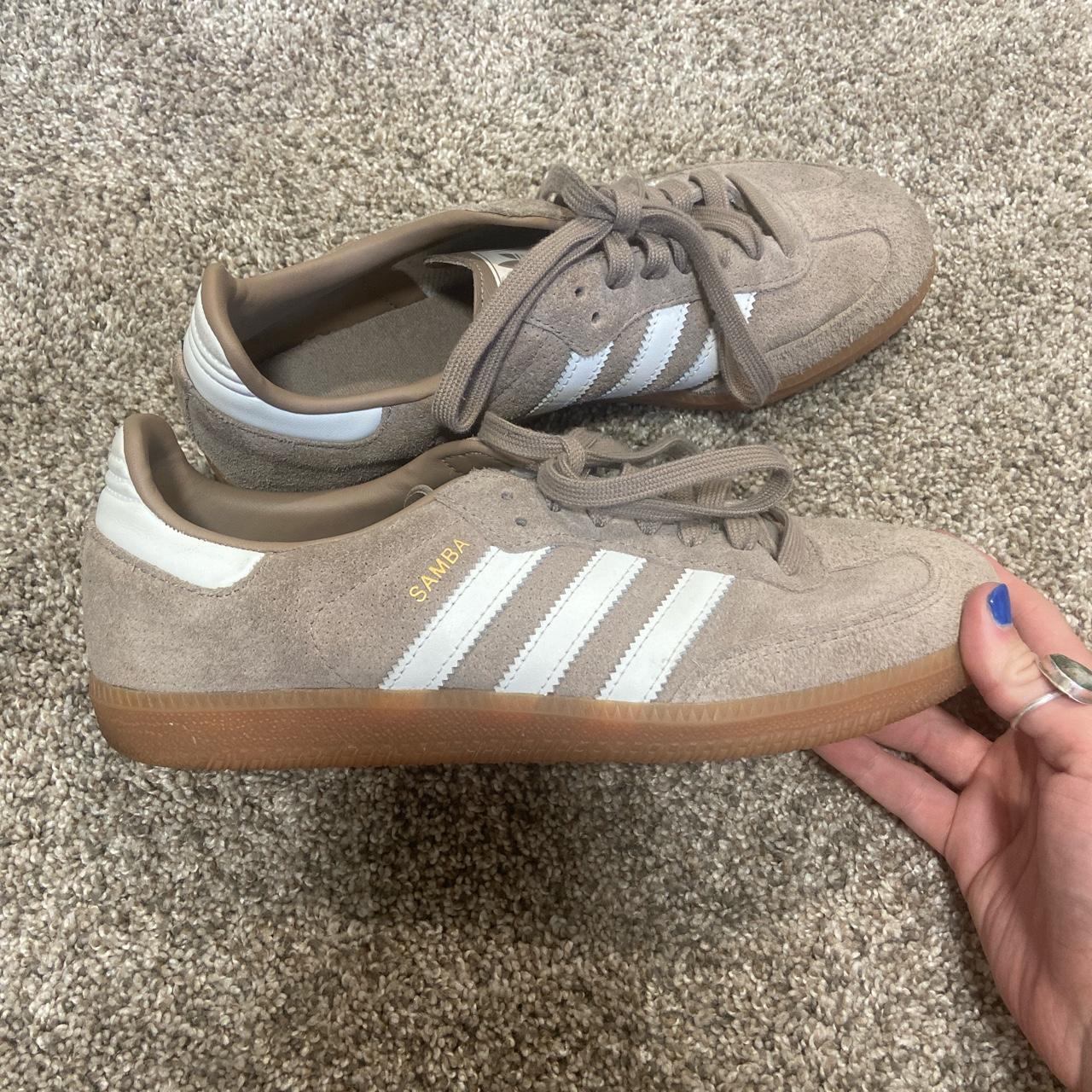 Super cute sambas! Only worn a couple times. Love... - Depop