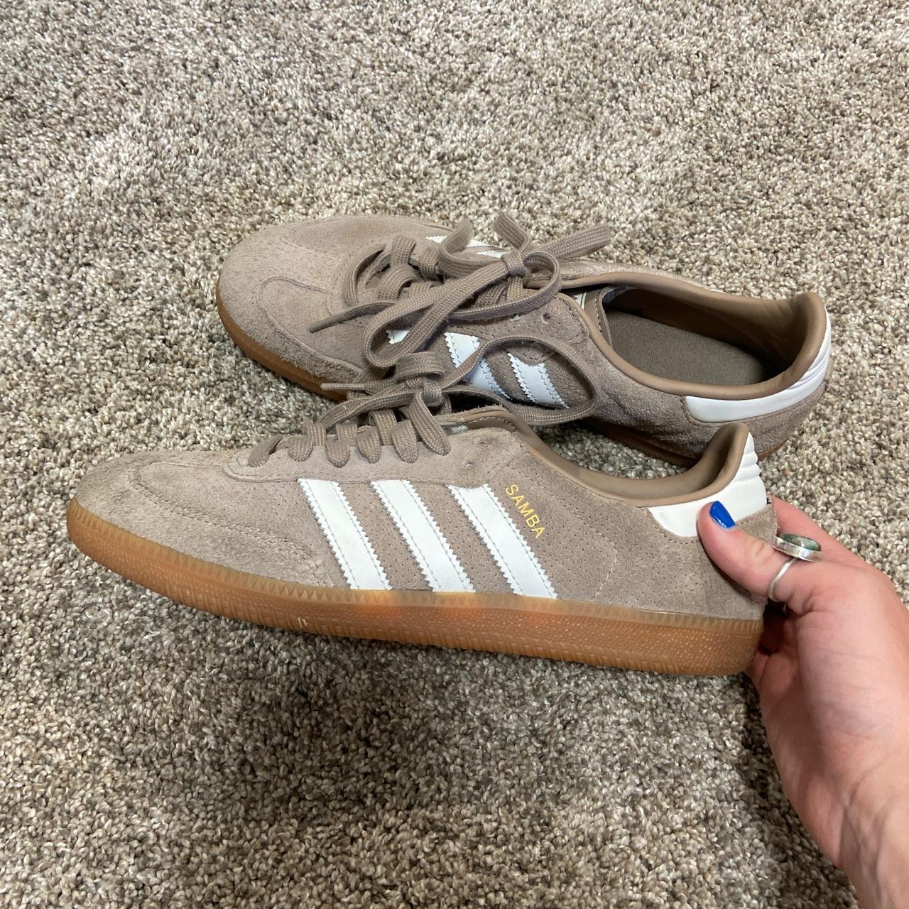 Super cute sambas! Only worn a couple times. Love... - Depop