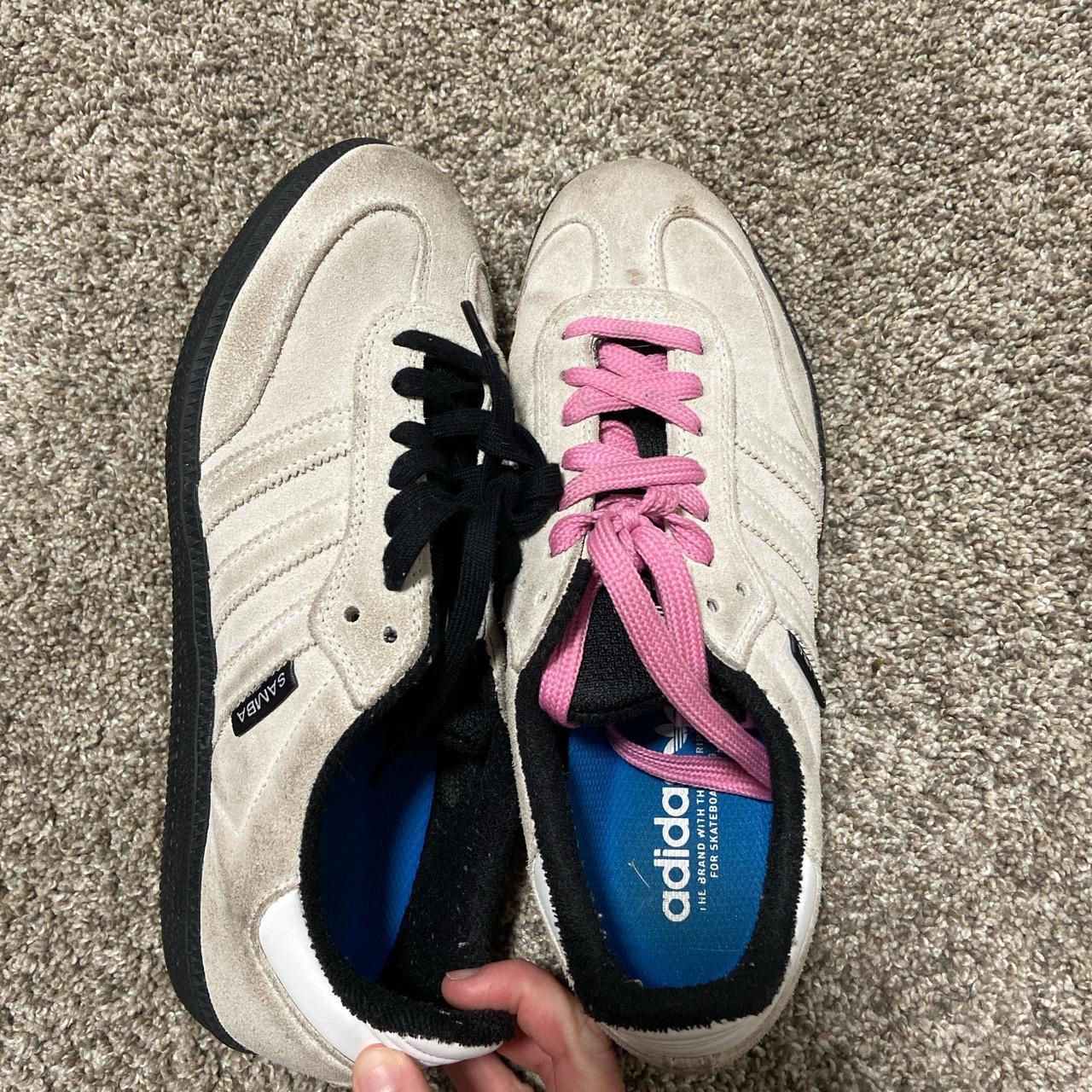 Cool & unique sambas! They are a little dirty, but I... - Depop