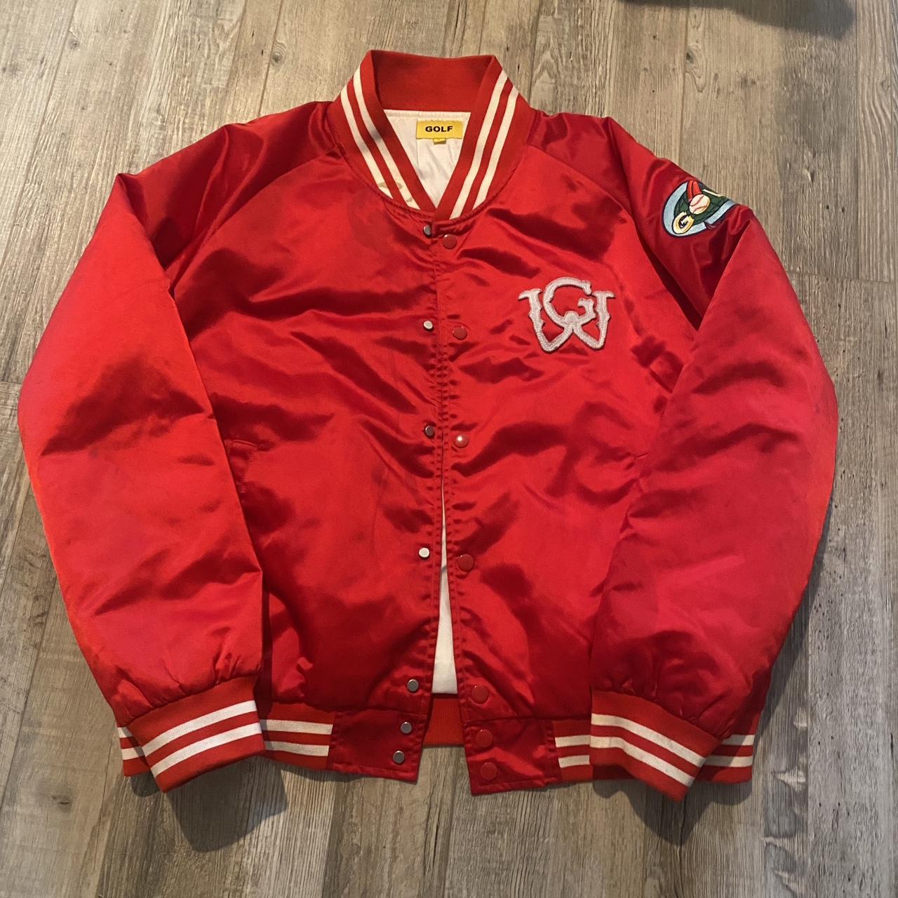 golf puffer jacket, size large | Depop