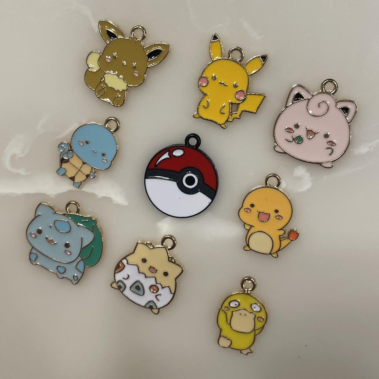 9 Piece Pokemon Cute Pendants. Each of the pendants... - Depop
