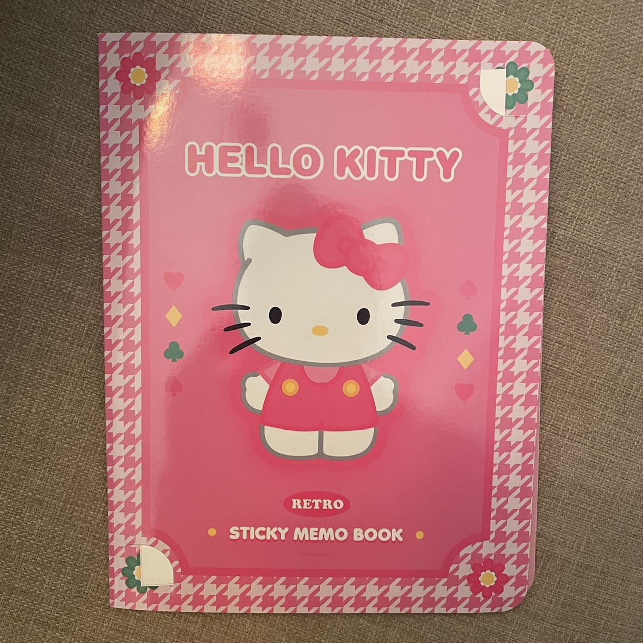 Hello Kitty Sticky Memo Book. Comes with all... - Depop