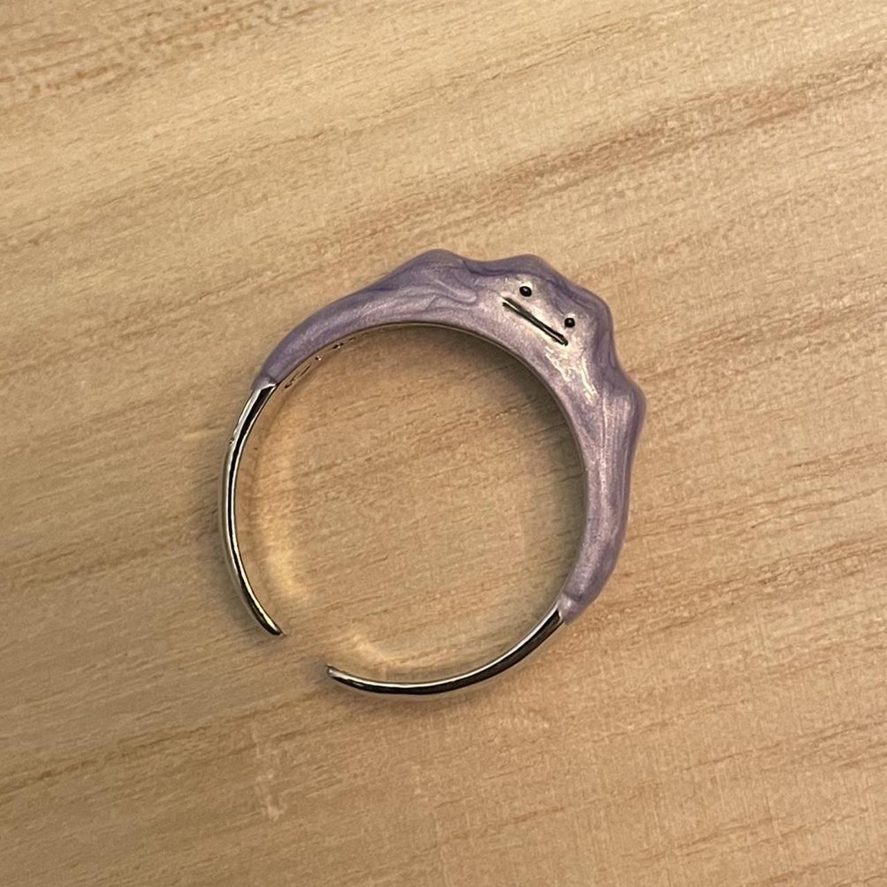 Pokemon Ditto ring. The ring is brand new and is... - Depop