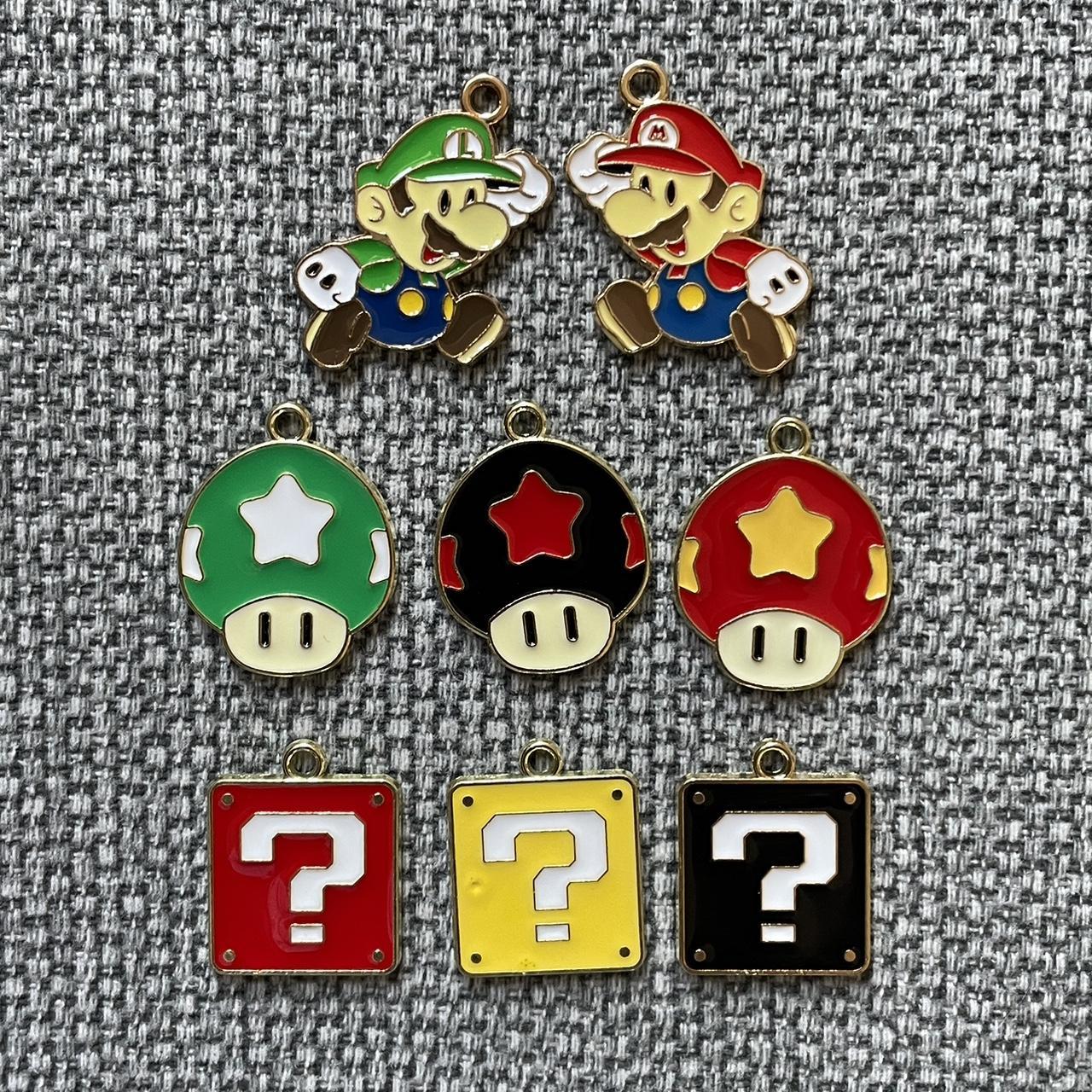 Nintendo Super Mario Cute Pendant Set. Comes with... - Depop