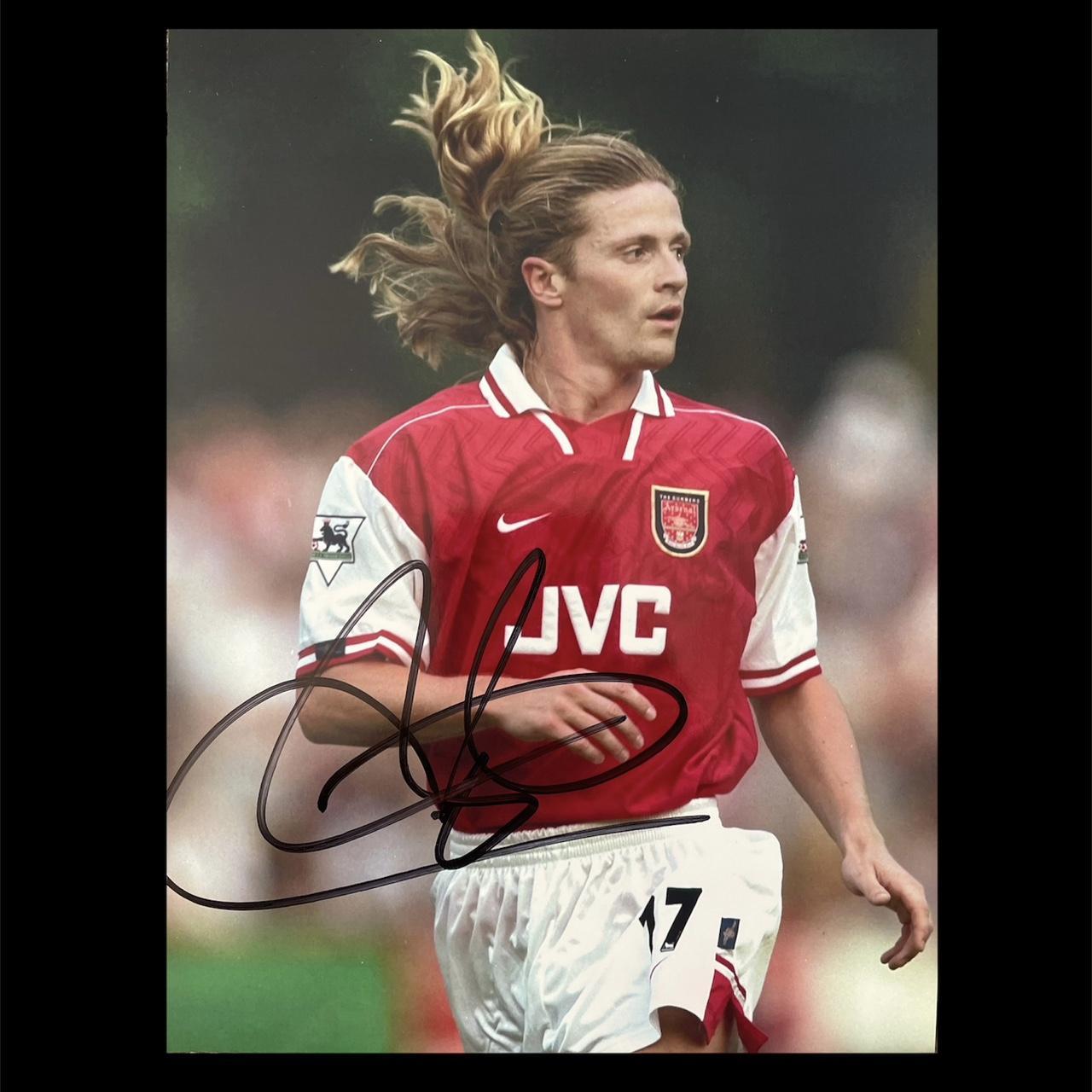 SIGNED EMMANUEL PETIT AUTOGRAPHED PHOTO ️⭐️ Hand... - Depop