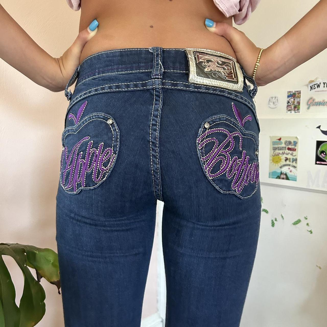 The freaking cutest apple bottom jeans These are so... - Depop