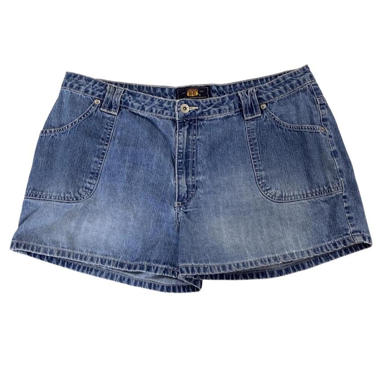Route 66 vintage denim shorts Size 17/18 but looks... - Depop