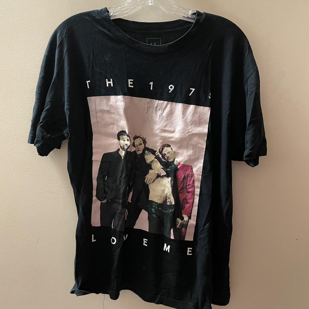 the 1975 love me merch t shirt, bought at one of... - Depop