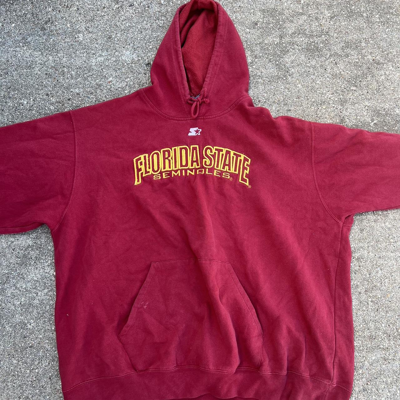vintage starter florida state seminoles hoodie xxl | Depop