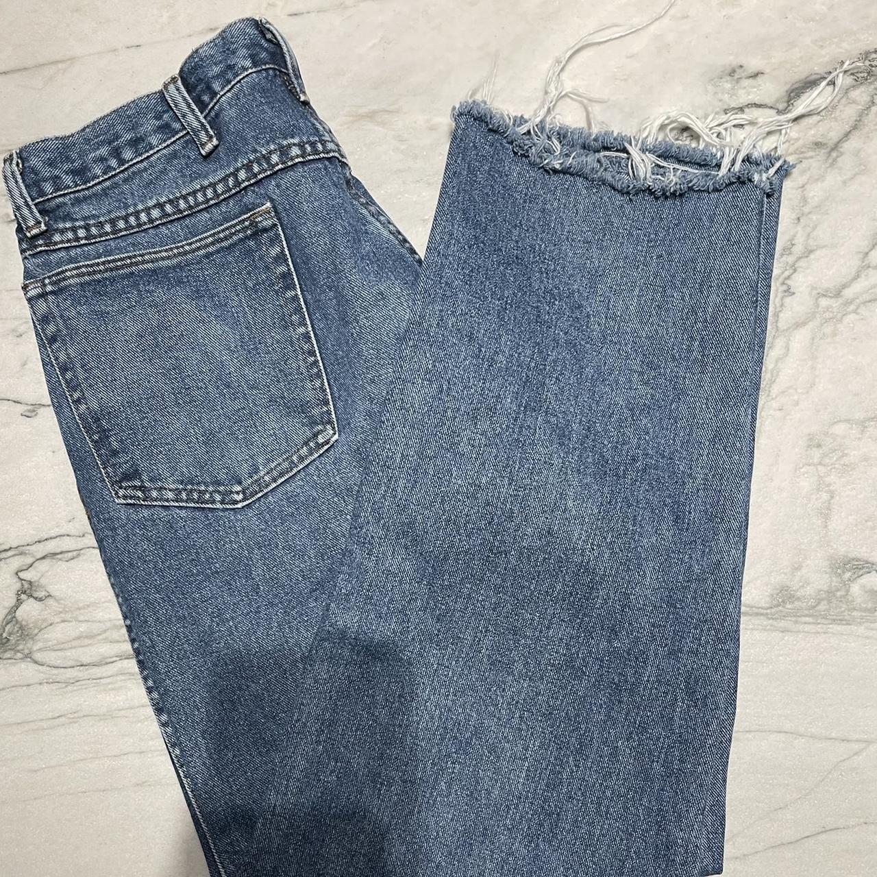 Wrangler denim jeans Waist: 36 inch Length: 32 inch - Depop