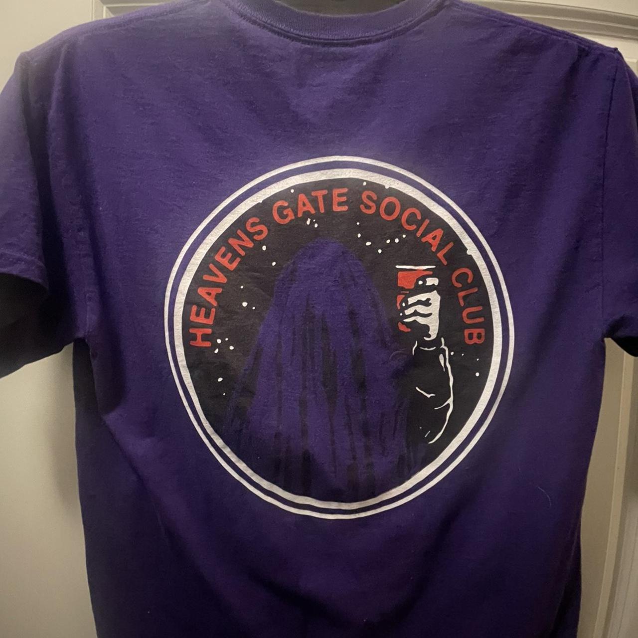 Heavens gate cult t-shirt. Size medium... - Depop