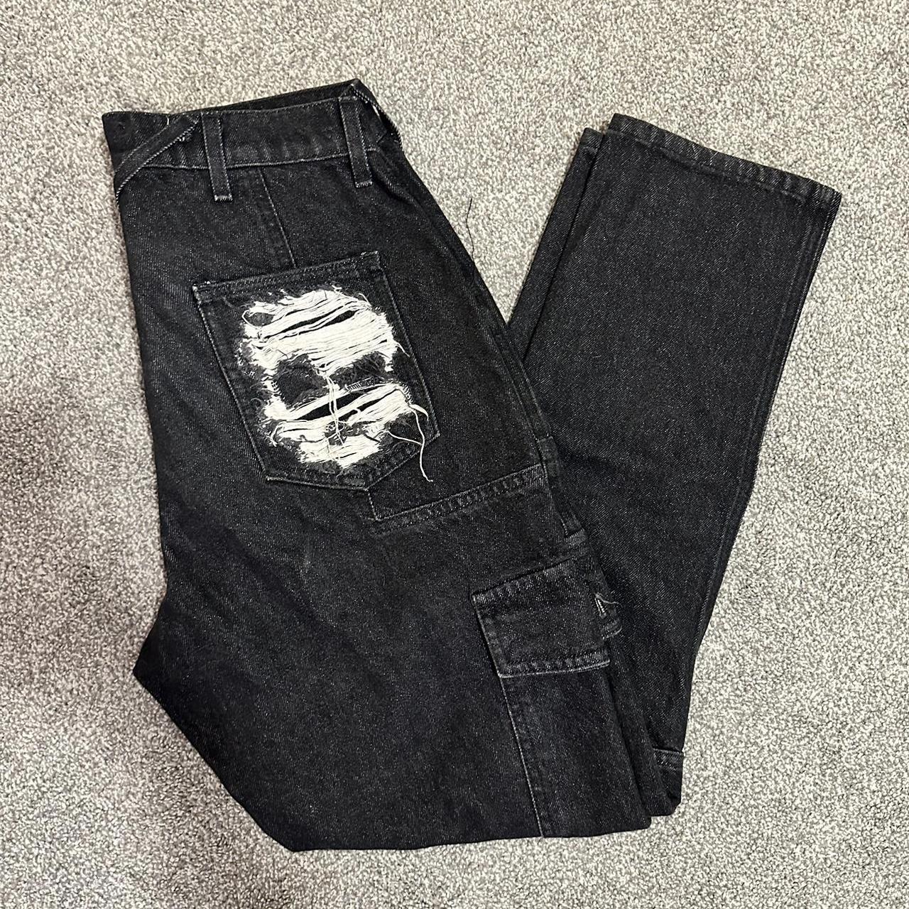 BLACK MENACE DENIM !! 🖤🖤 LARGE - Depop