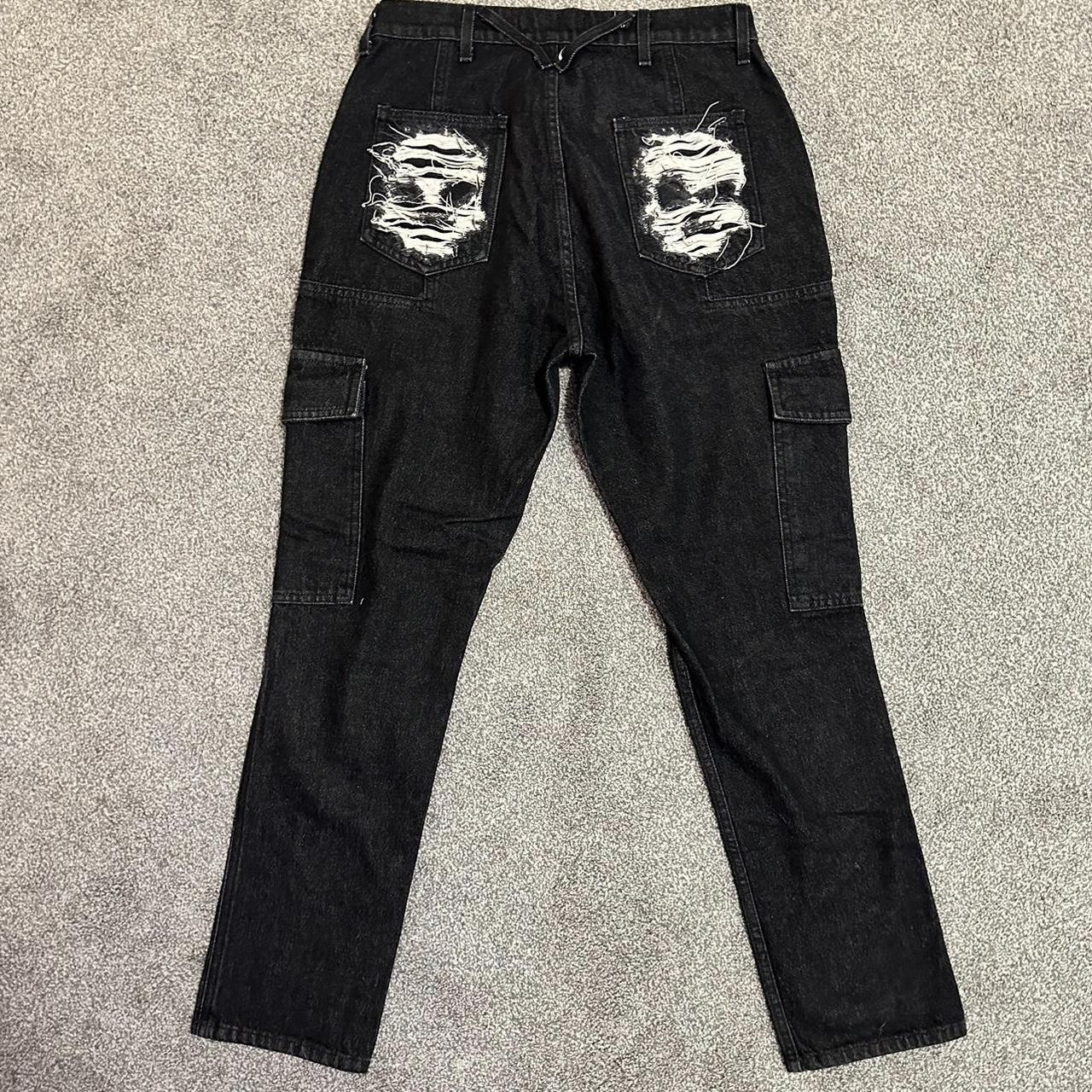 BLACK MENACE DENIM !! 🖤🖤 LARGE - Depop