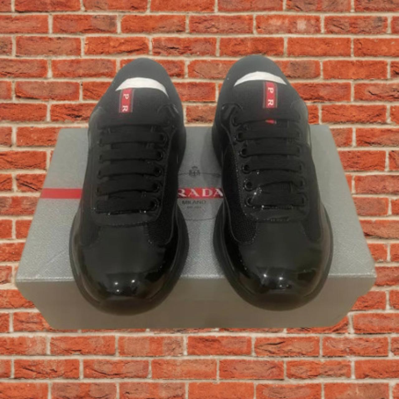 Prada America Cup Black Brand New Size 38 Comes... | Depop