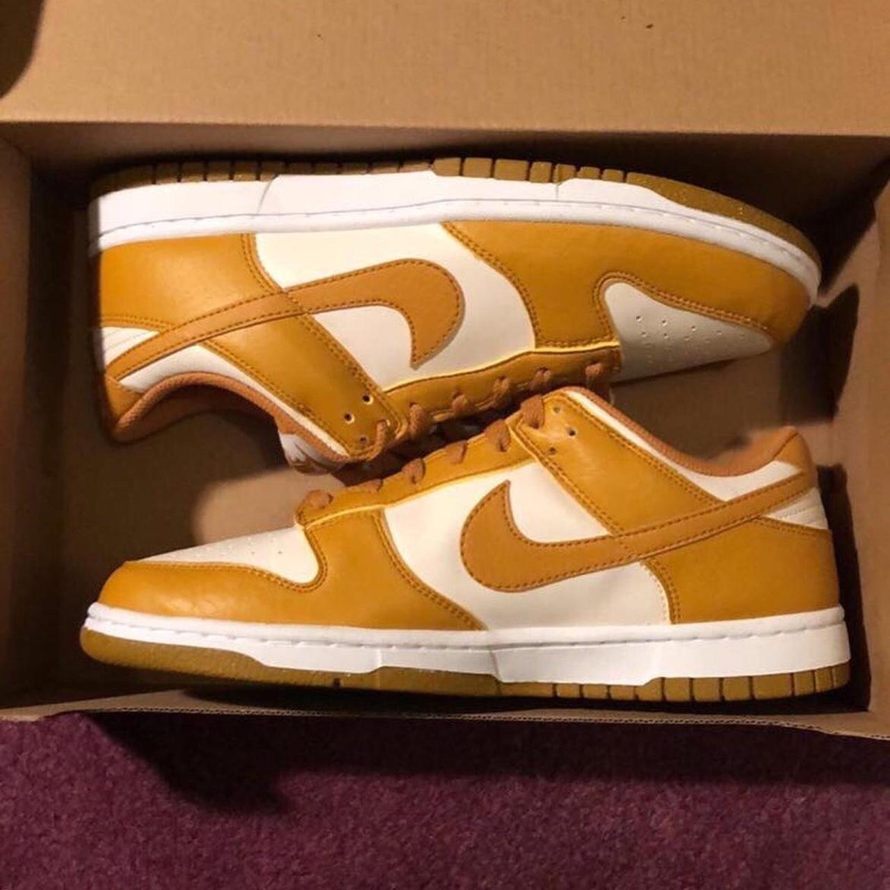 NIKE DUNK LOW - NEXT NATURE PHANTOM UK SIZE - 7.5W - Depop