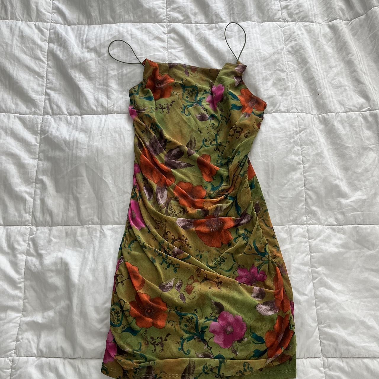 Wild Fable pattern dress. Very cute but too big for... - Depop