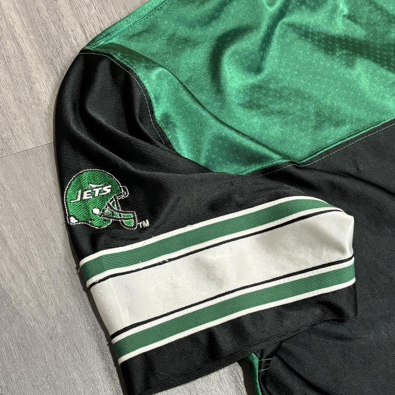Super sick Green and black vintage New York Jets... | Depop
