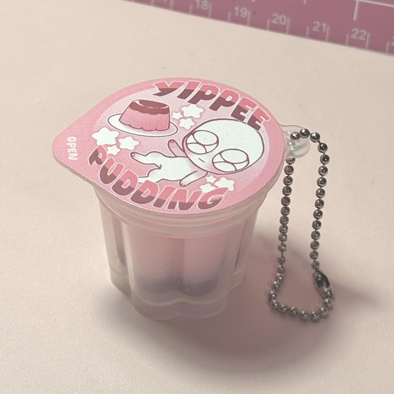 TBH creature Yippee pudding cup keychains! Art by... | Depop