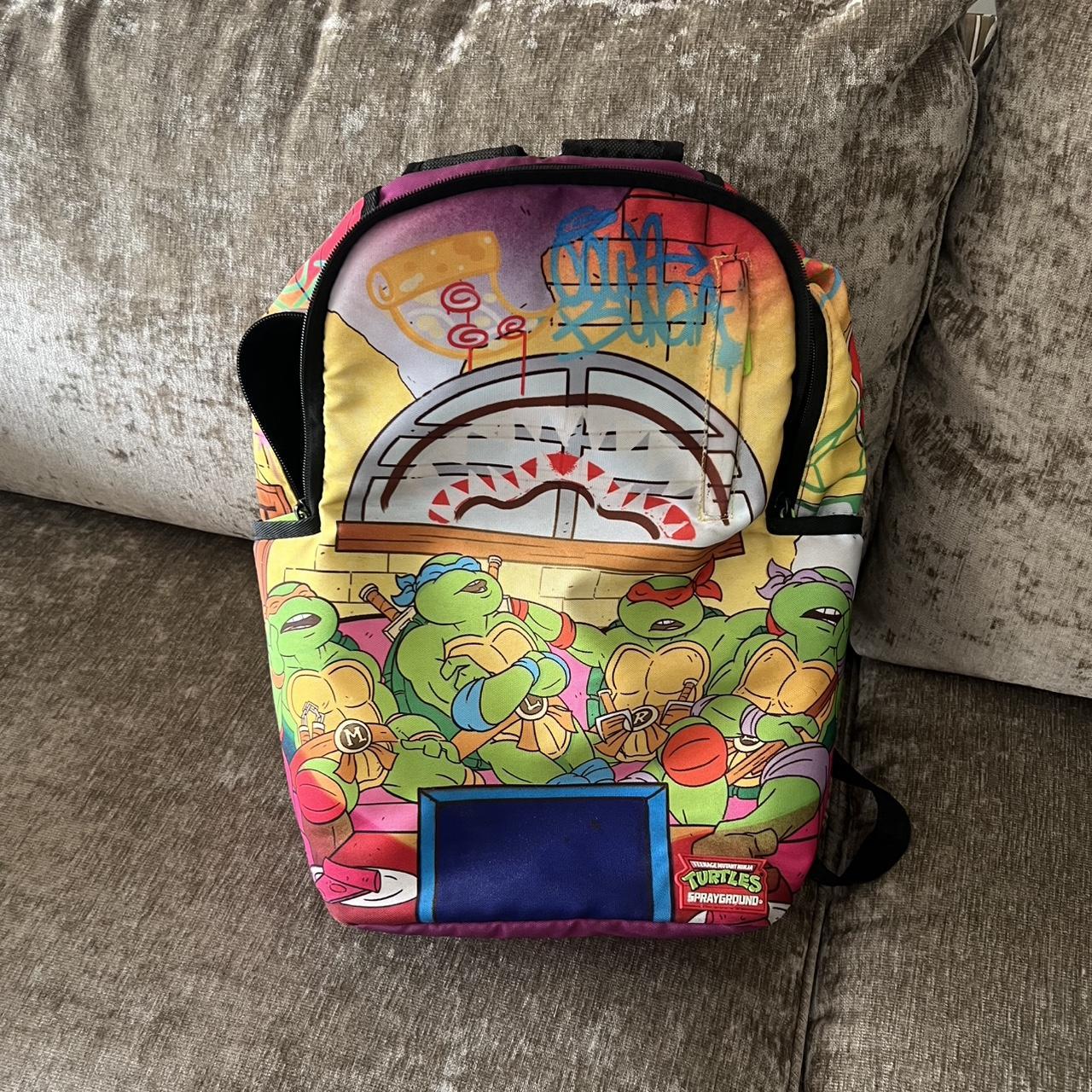 TMNT Sprayground backpack #TMNT #Backpack (zipper... | Depop
