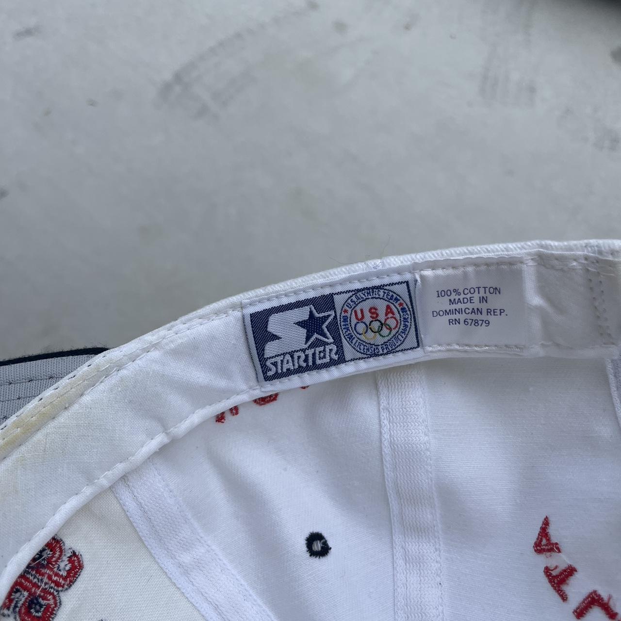 Starter Men's White and Red Hat | Depop