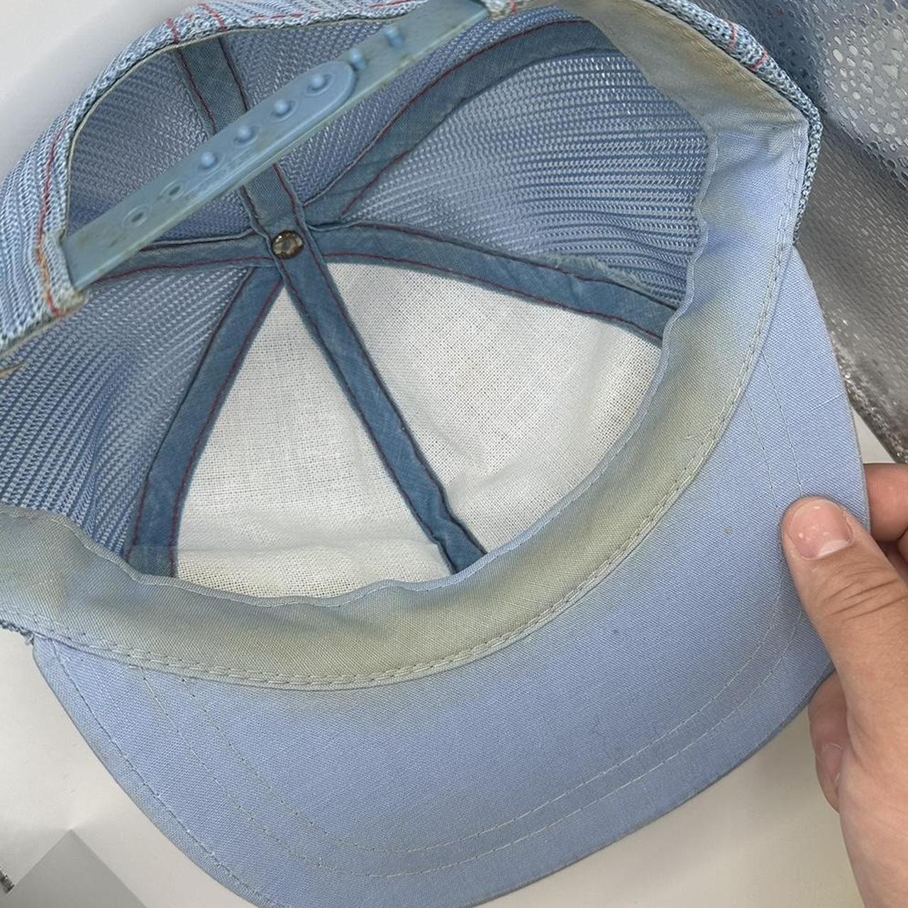 Vintage Ford Trucks Trucker Hat 80s Script Well worn. - Depop