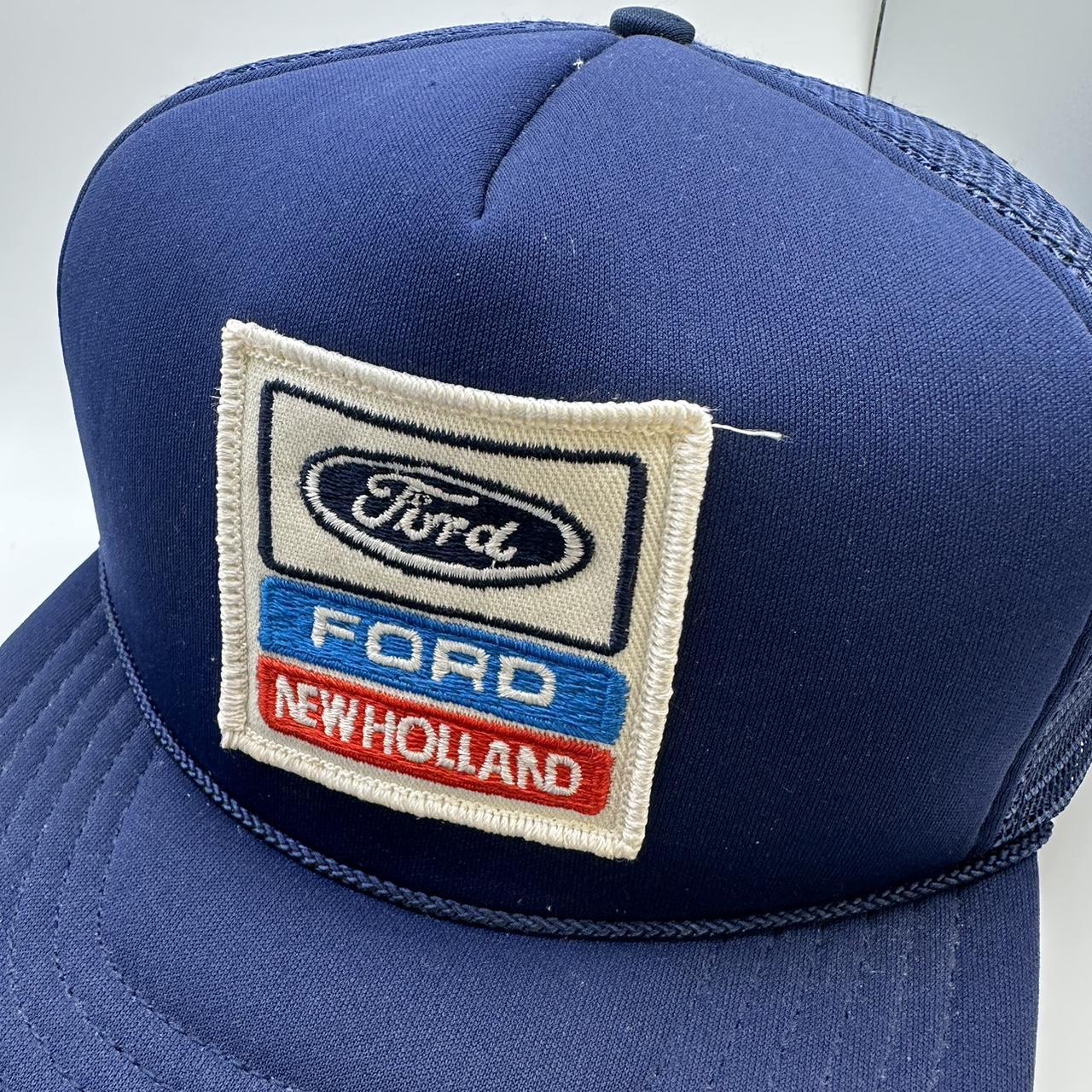 Vintage Ford Trucks Patched Trucker Hat 90s - Depop