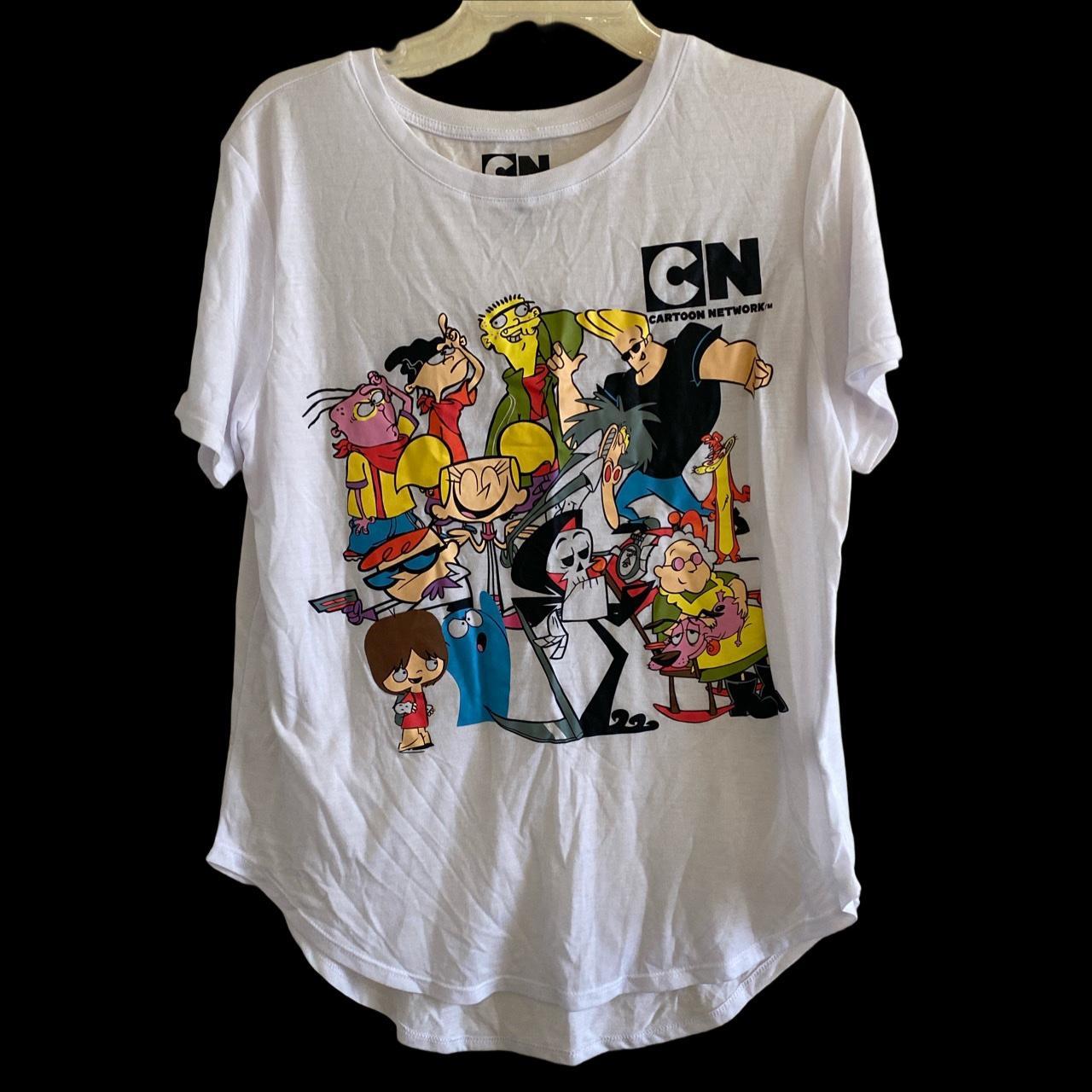 🤍🖤 CARTOON NETWORK TEE 🖤🤍 ☠️ Cartoon Network XXL Tee... - Depop