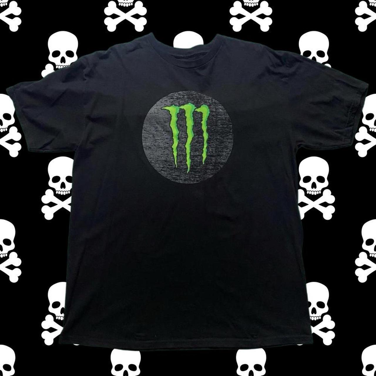 🖤💚 MONSTER ENERGY TEE 💚🖤 🕸️ Super cool Y2K Monster... - Depop