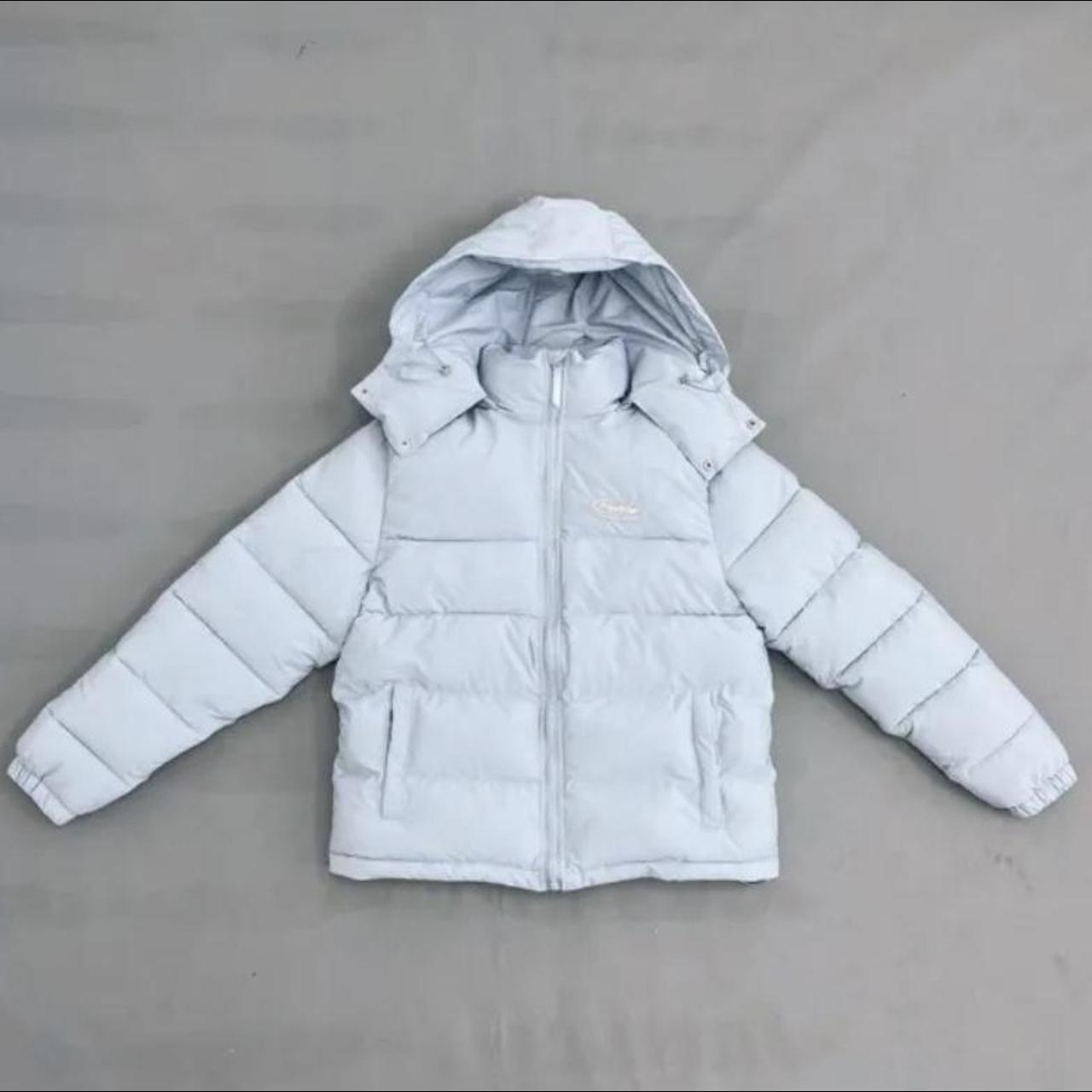 Trapstar Baby Blue Hyperdrive Puffer Coat M🔥Ready To... - Depop