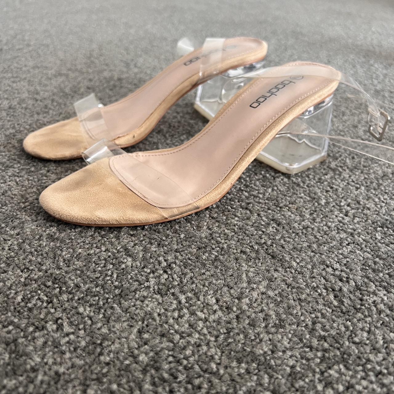Boho small block heels. Size 7 - Depop