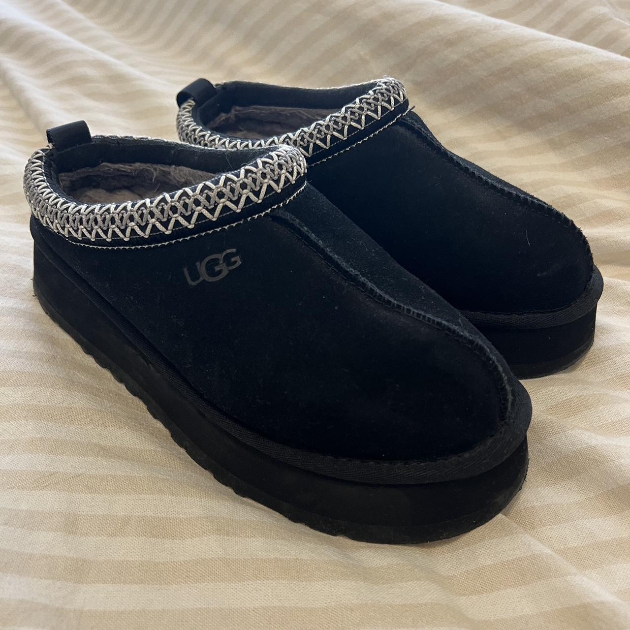 UGG Women's Black Slippers | Depop