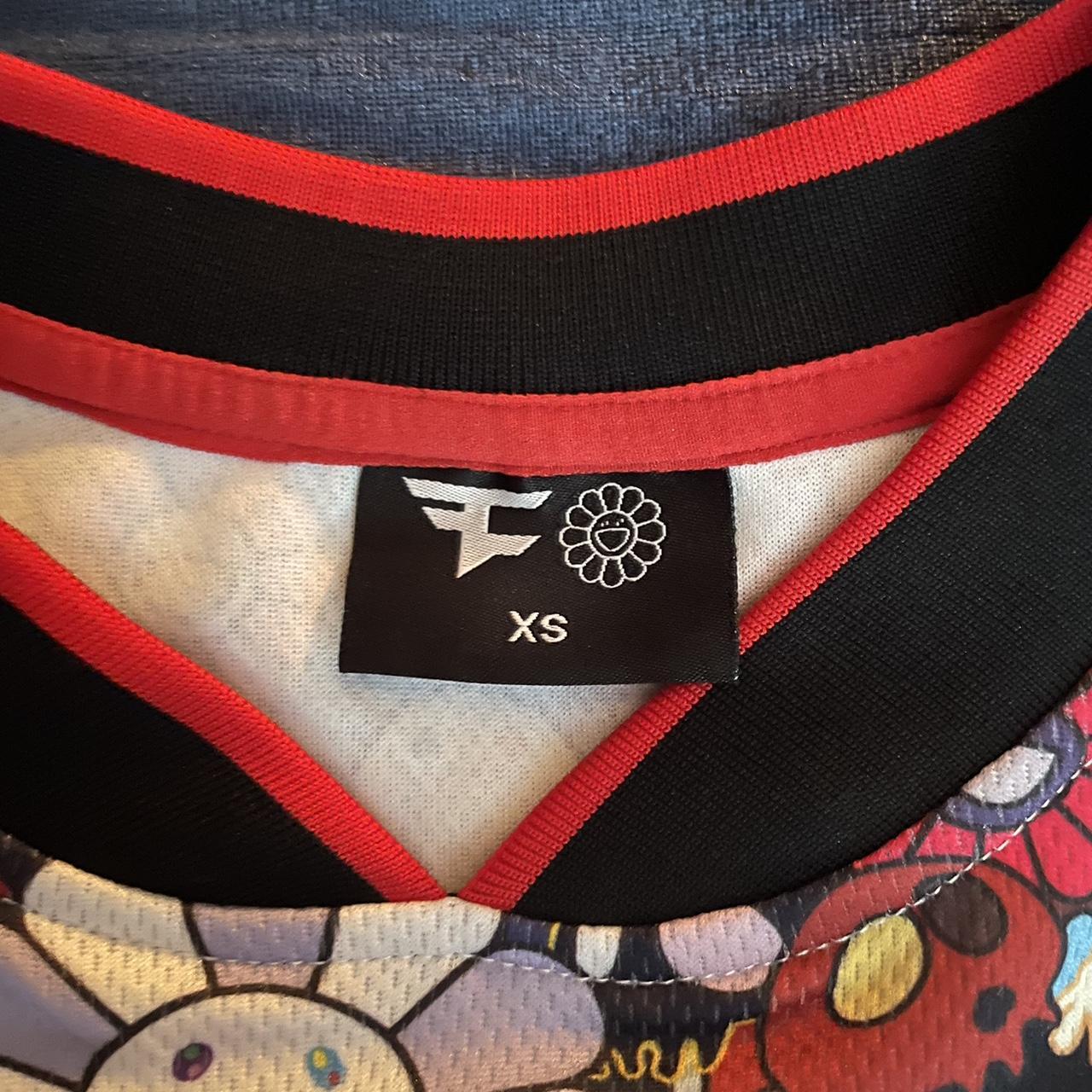Faze Clan x Takashi Murakami Jersey XS... - Depop