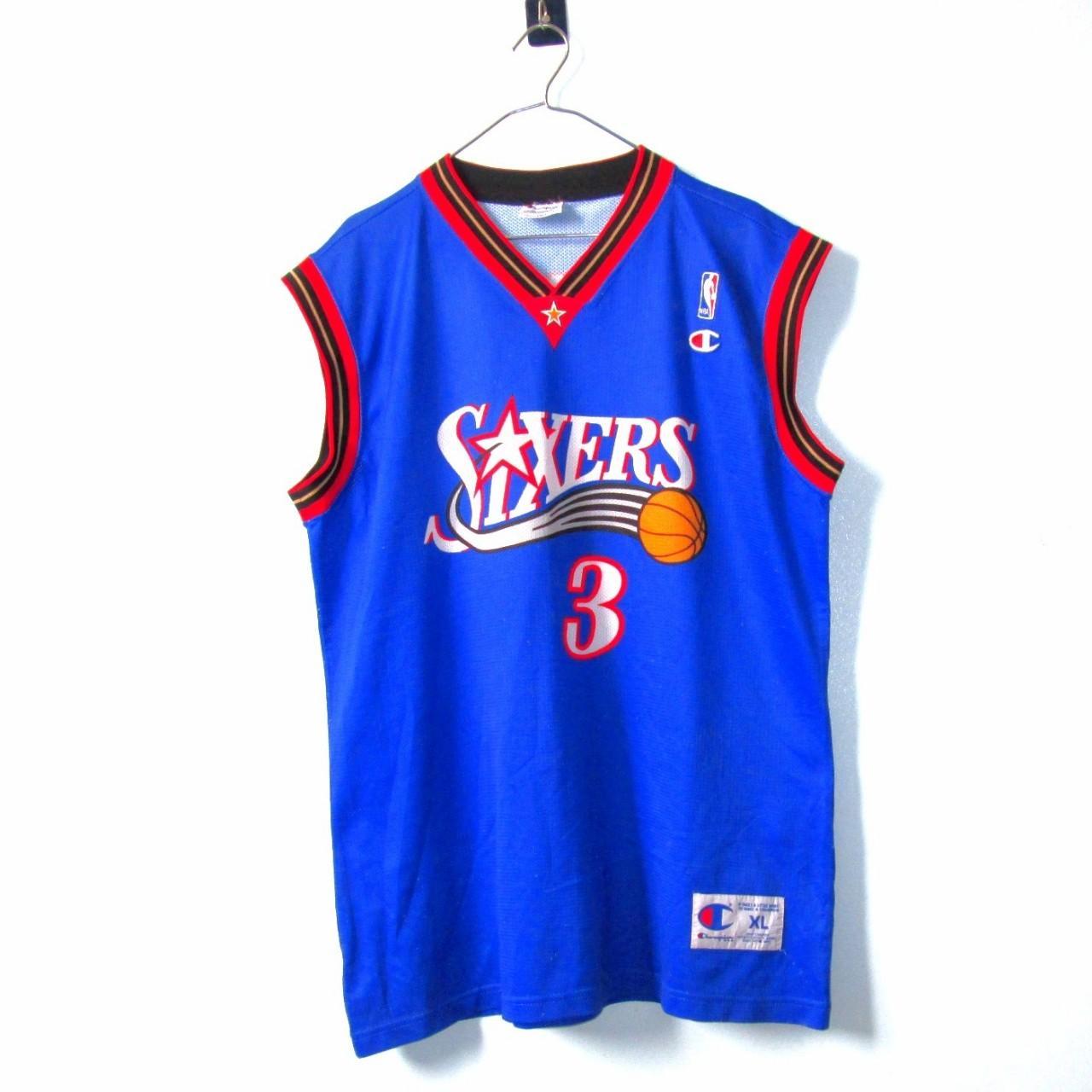 1999 2000 Philadelphia 76ERS SIXERS Jersey Shirt... - Depop