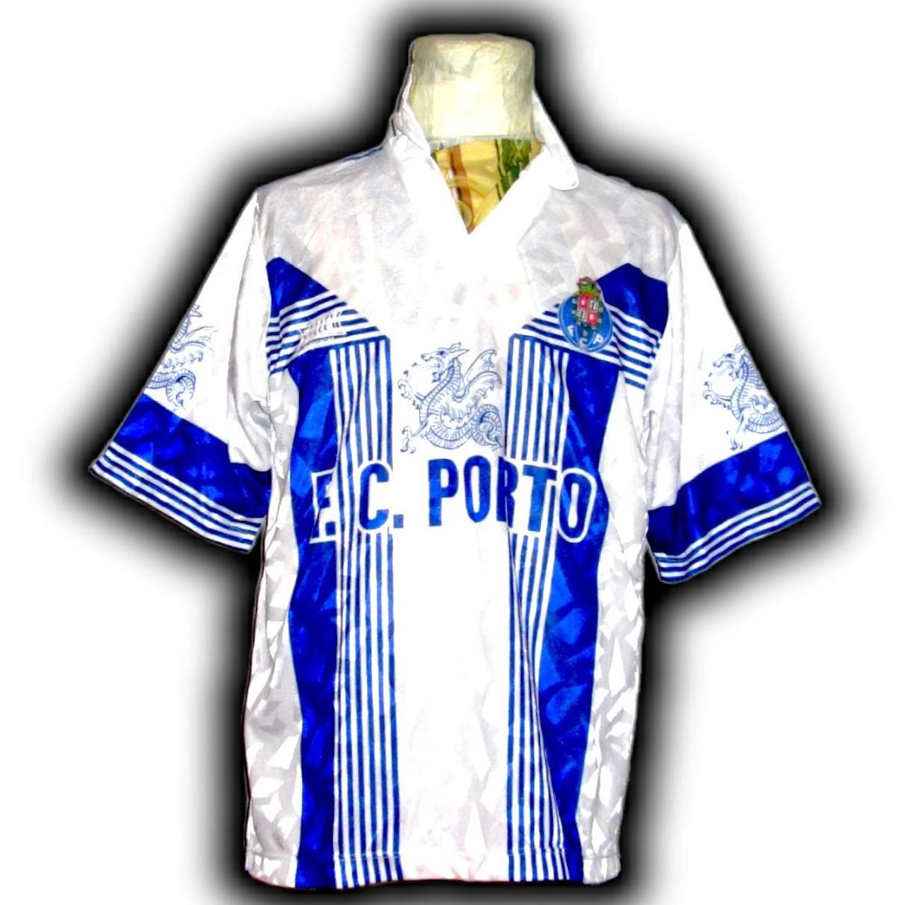Fc Porto Dragons 90s Fan Shirt Jersey Portugal... - Depop