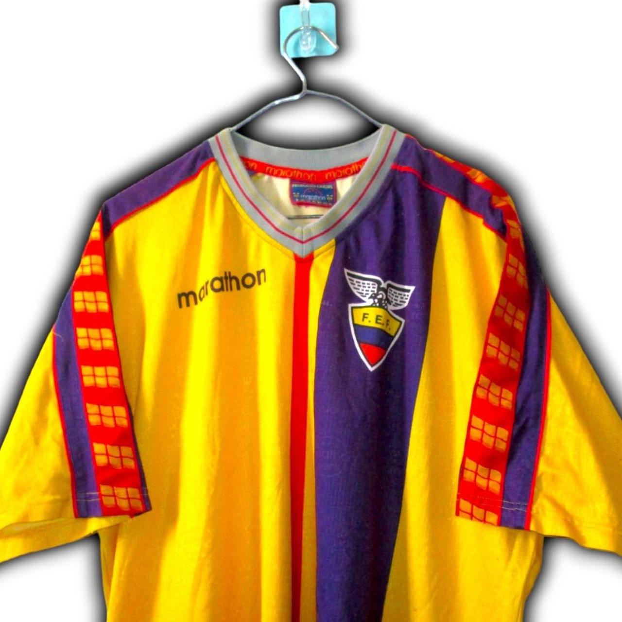 Ecuador 1996 1997 1998 Home Shirt Jersey Copa... | Depop