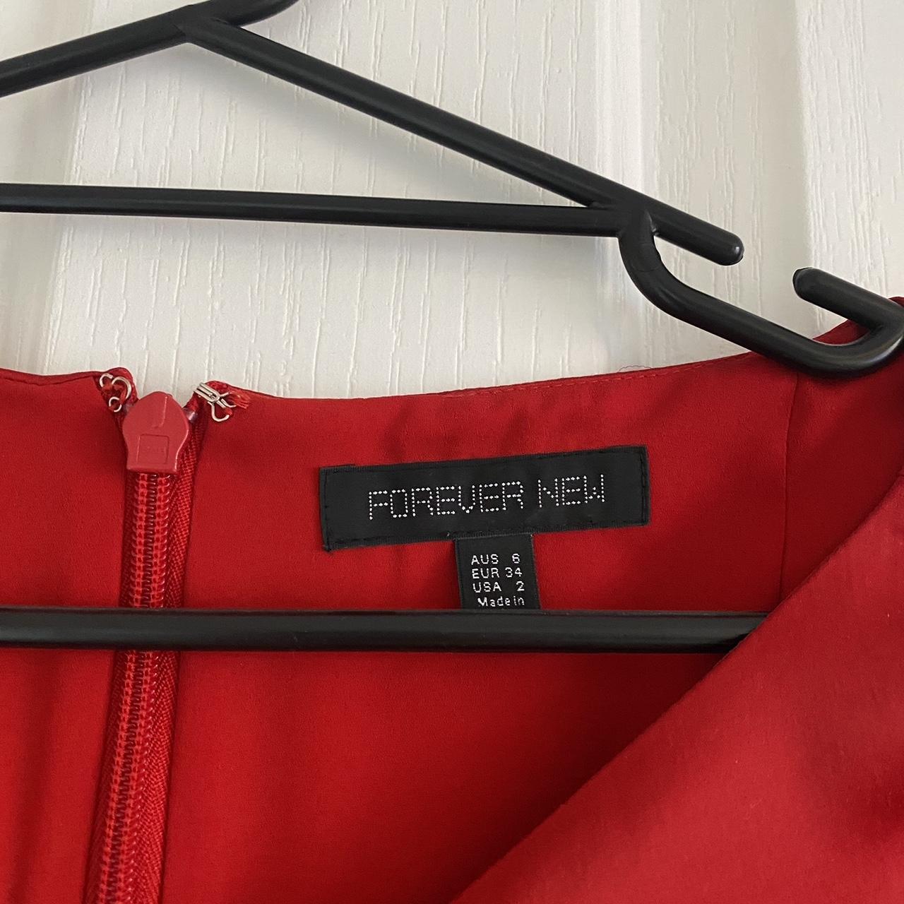 Forever new red formal dress size 6 | Depop