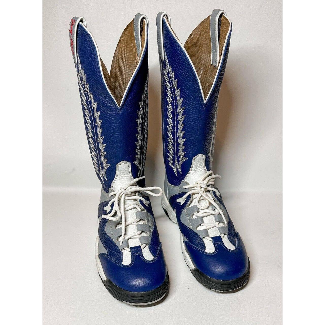 VTG Tony Lama Teny Cowboy Boot 8 D Rodeo Clown... - Depop