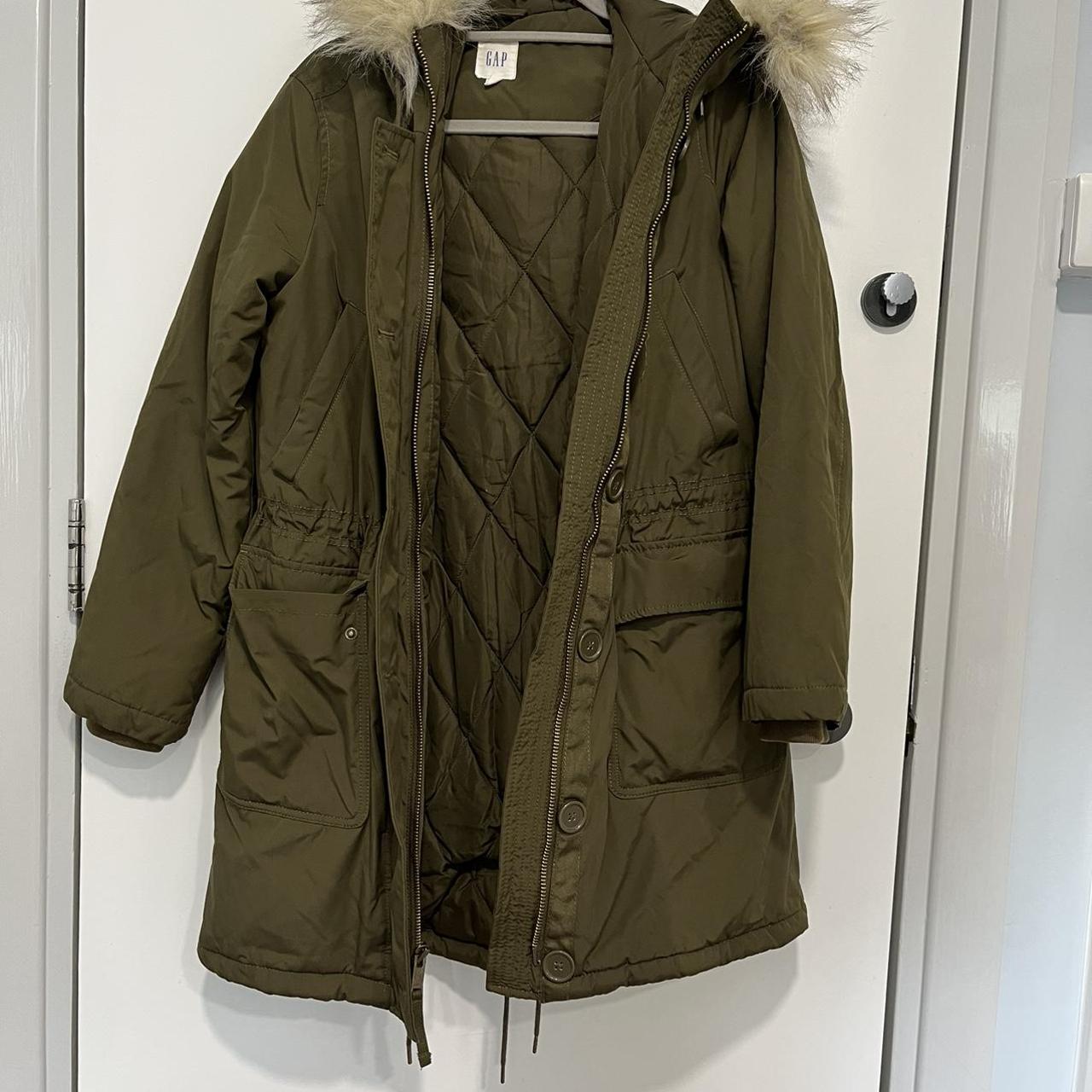 Gap winter jacket. Still in good condition. Fit size... - Depop