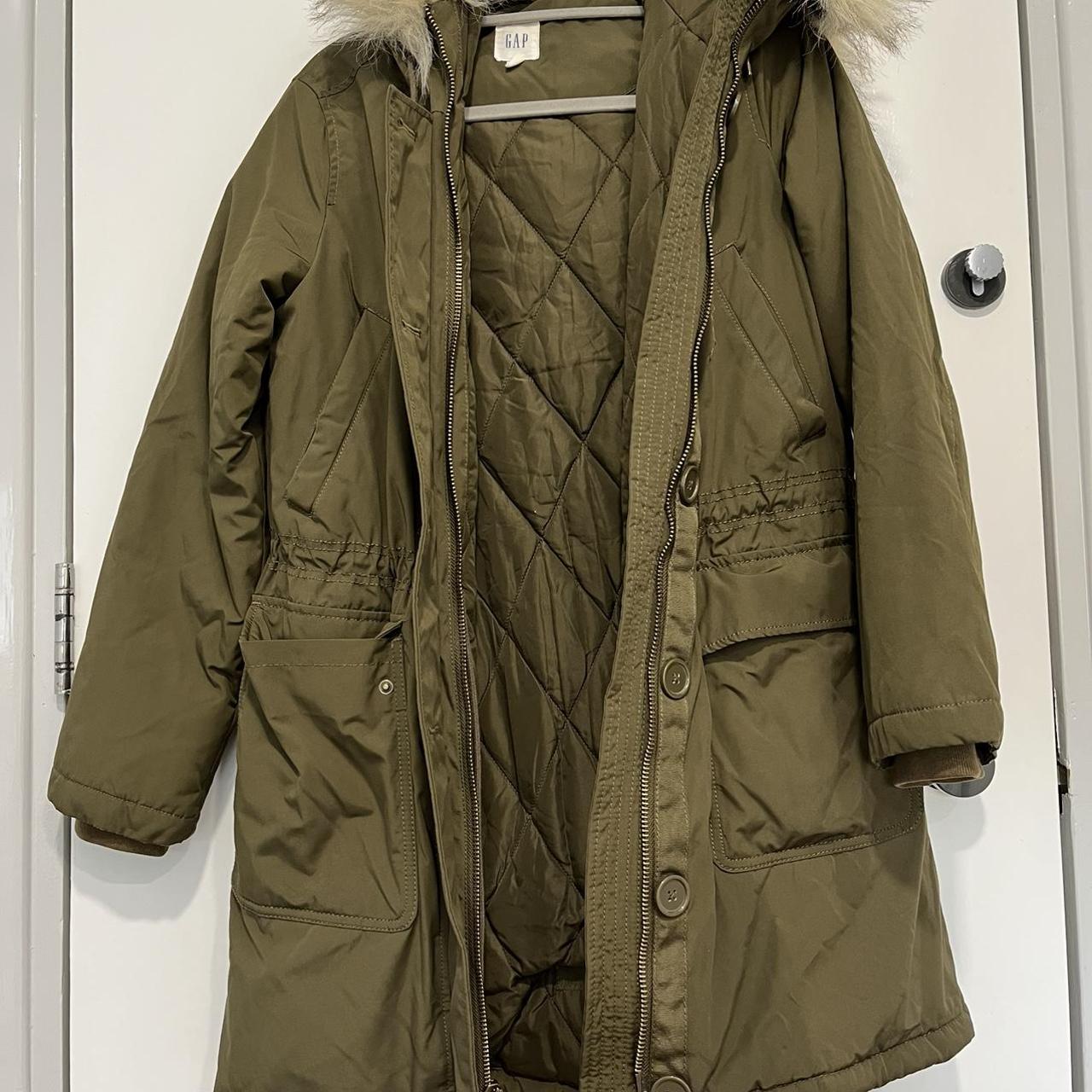Gap winter jacket. Still in good condition. Fit size... - Depop