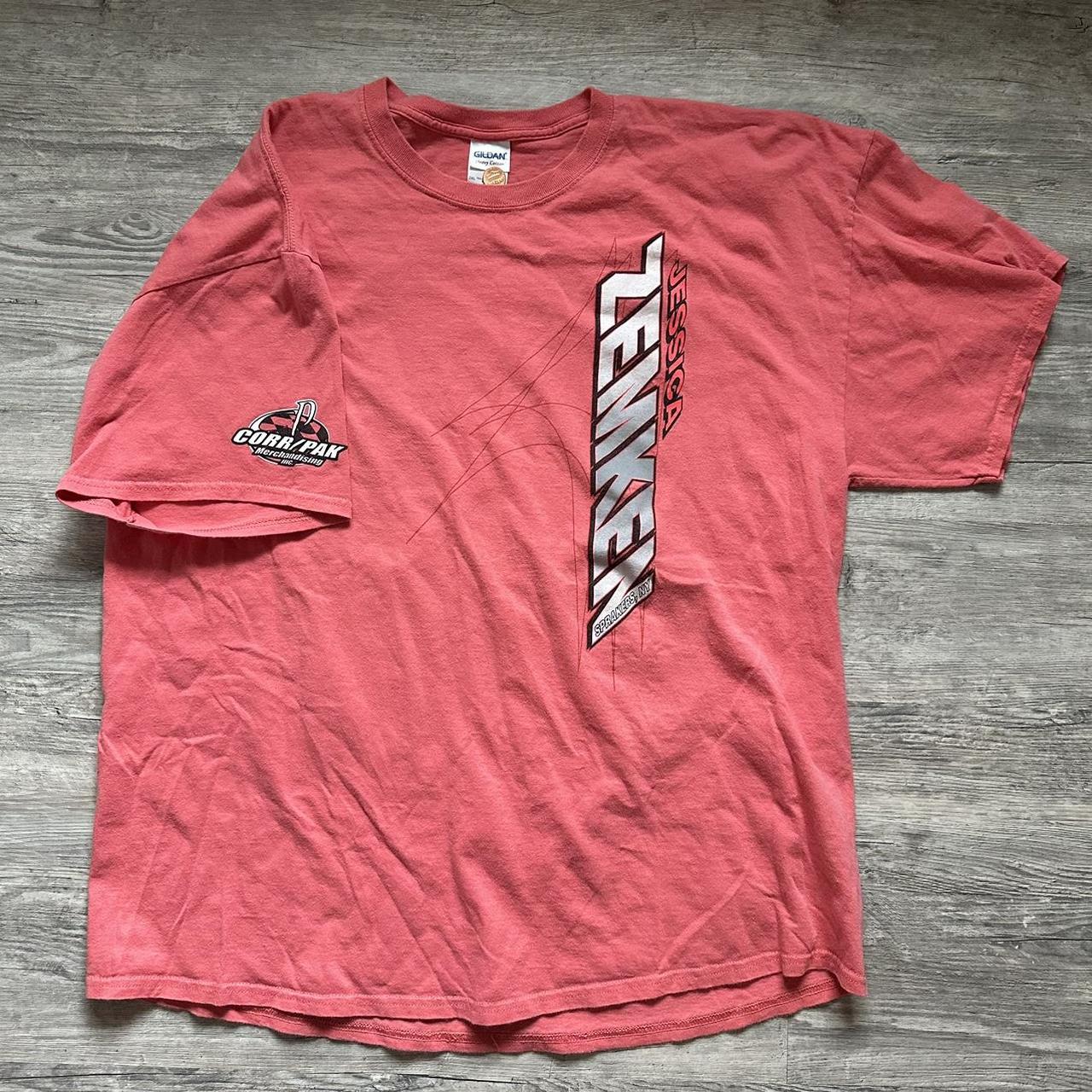 Vintage 90’s Nascar Tee Shirt Jessica Zemken Racing... - Depop