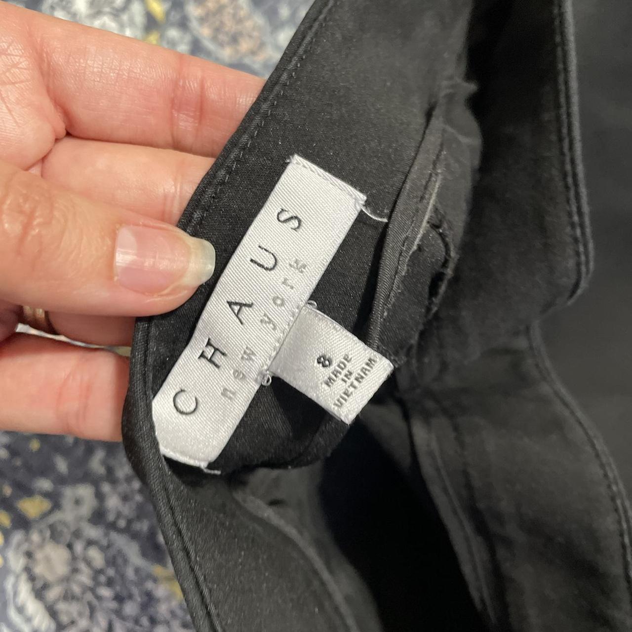 Chaus Women's Black Trousers | Depop