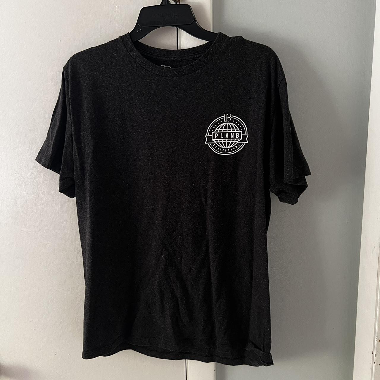 Plan B skater tee Labeled as a medium, I think it... - Depop