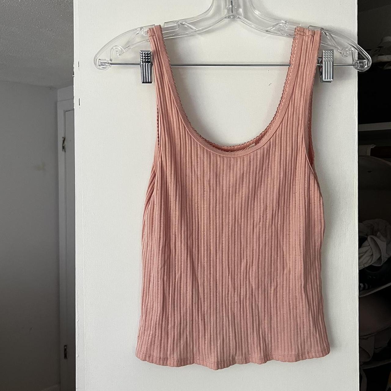 Cute light-pink tank 🎀 Casual and comfortable, can... - Depop