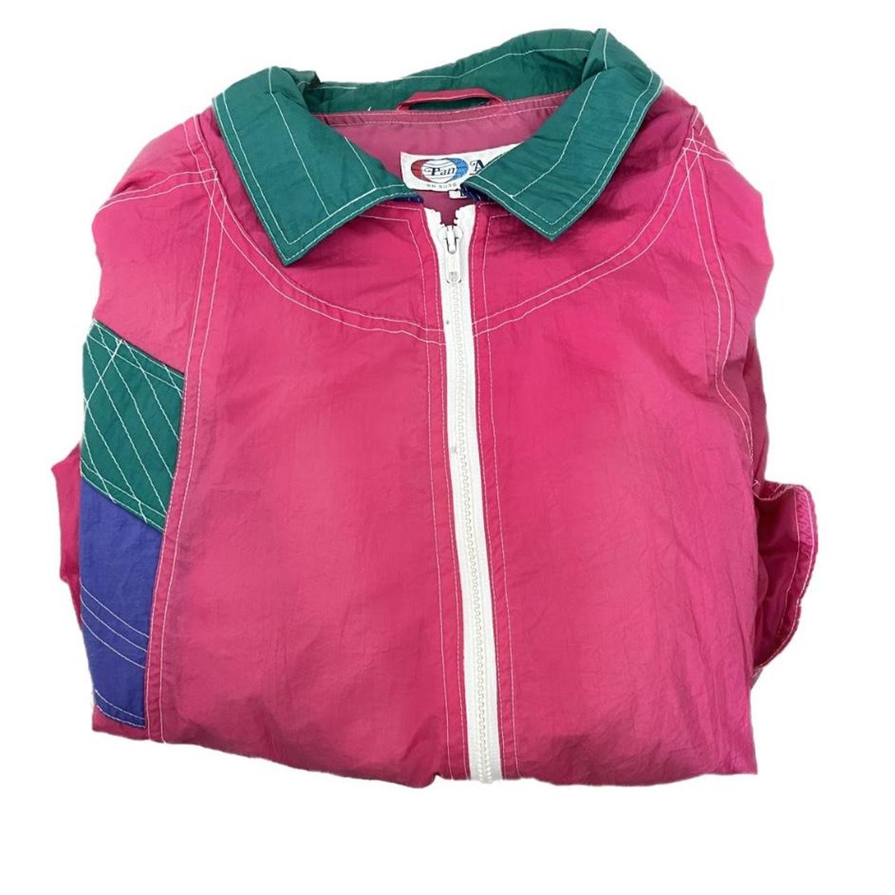 vintage asia multi panel jacket lightweight... - Depop