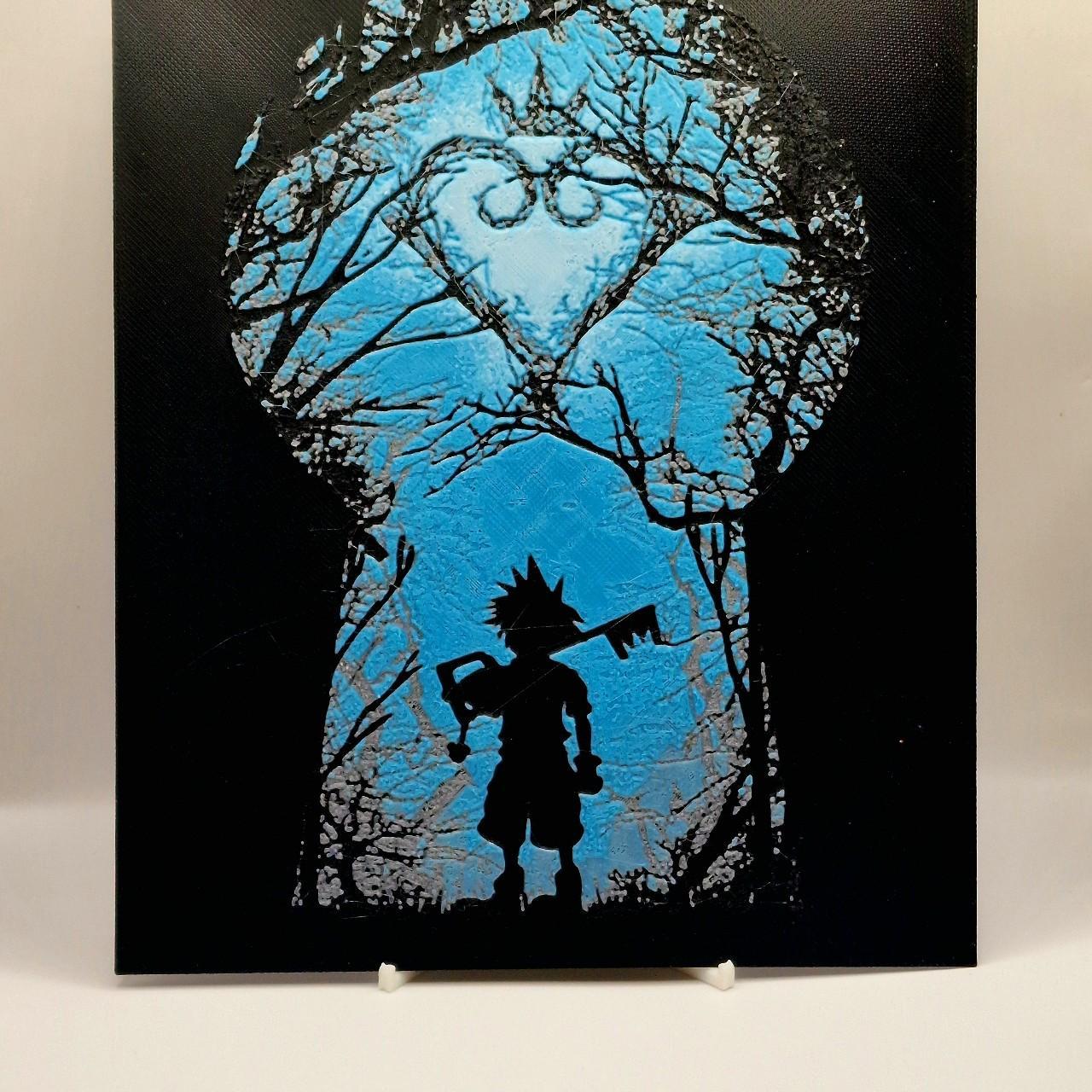 Kingdom Hearts Sora Poster Homemade 3d Wall Art... - Depop