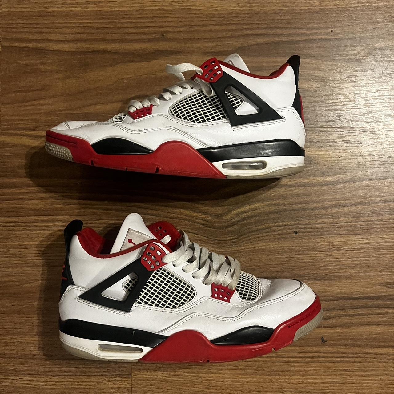 Fire Red 4s - Depop
