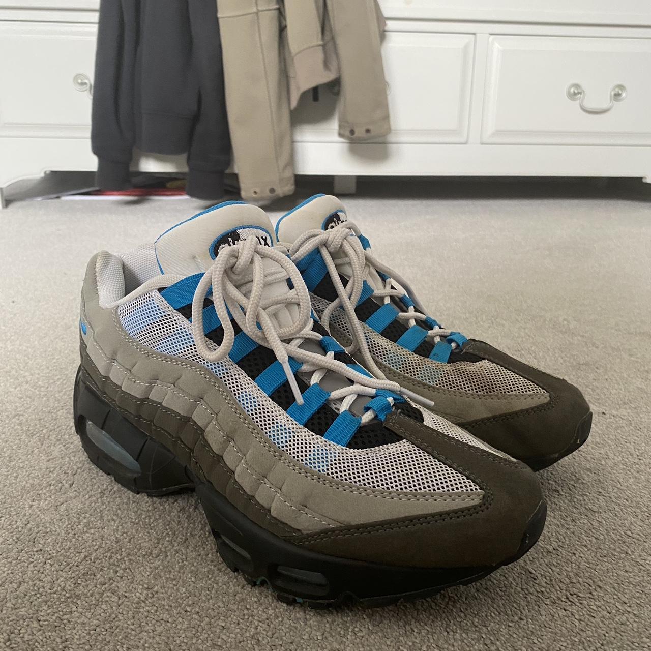 Air max 95 crystal blue - Depop
