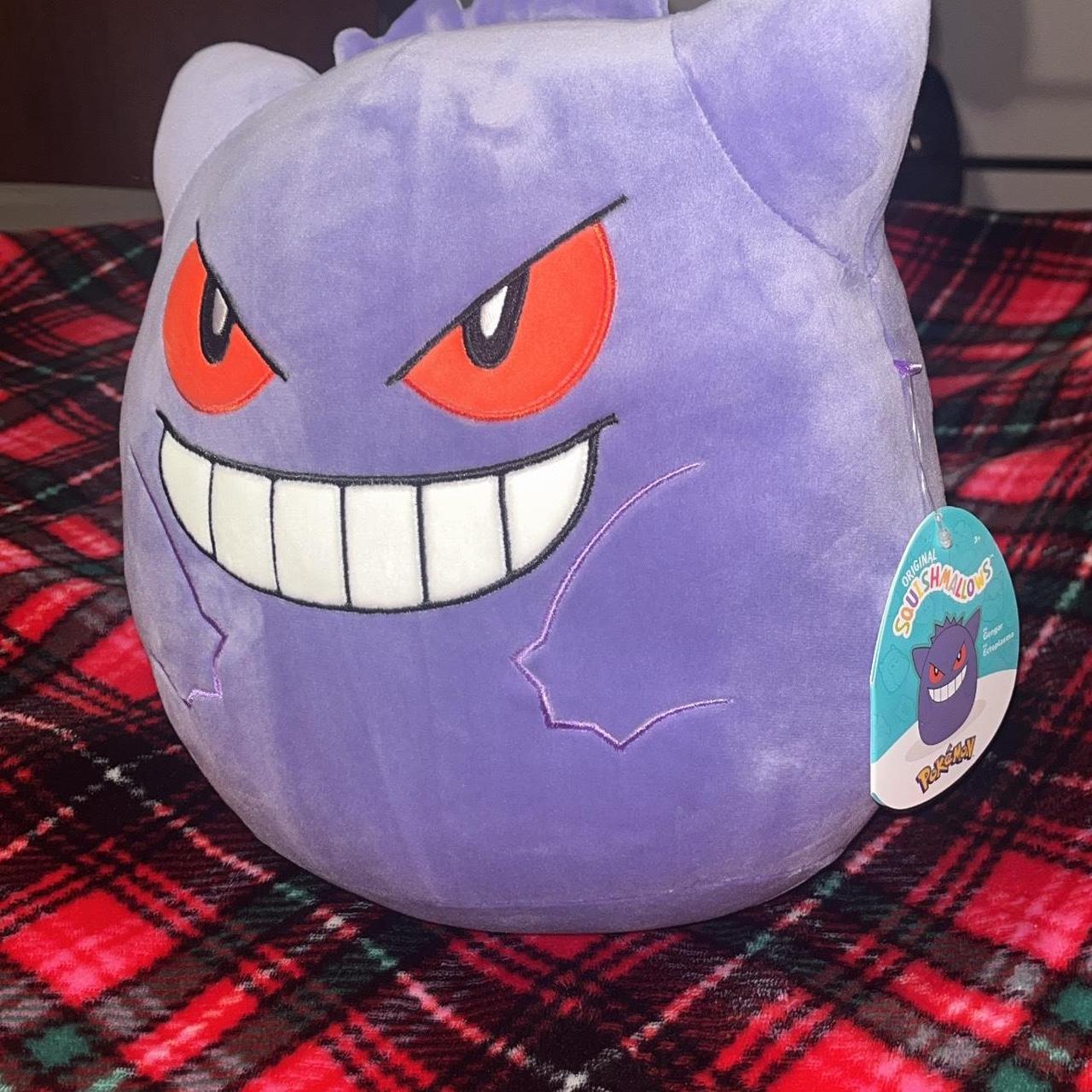Squishmallow Gengar Pokemon 14 in Plush Doll -... - Depop