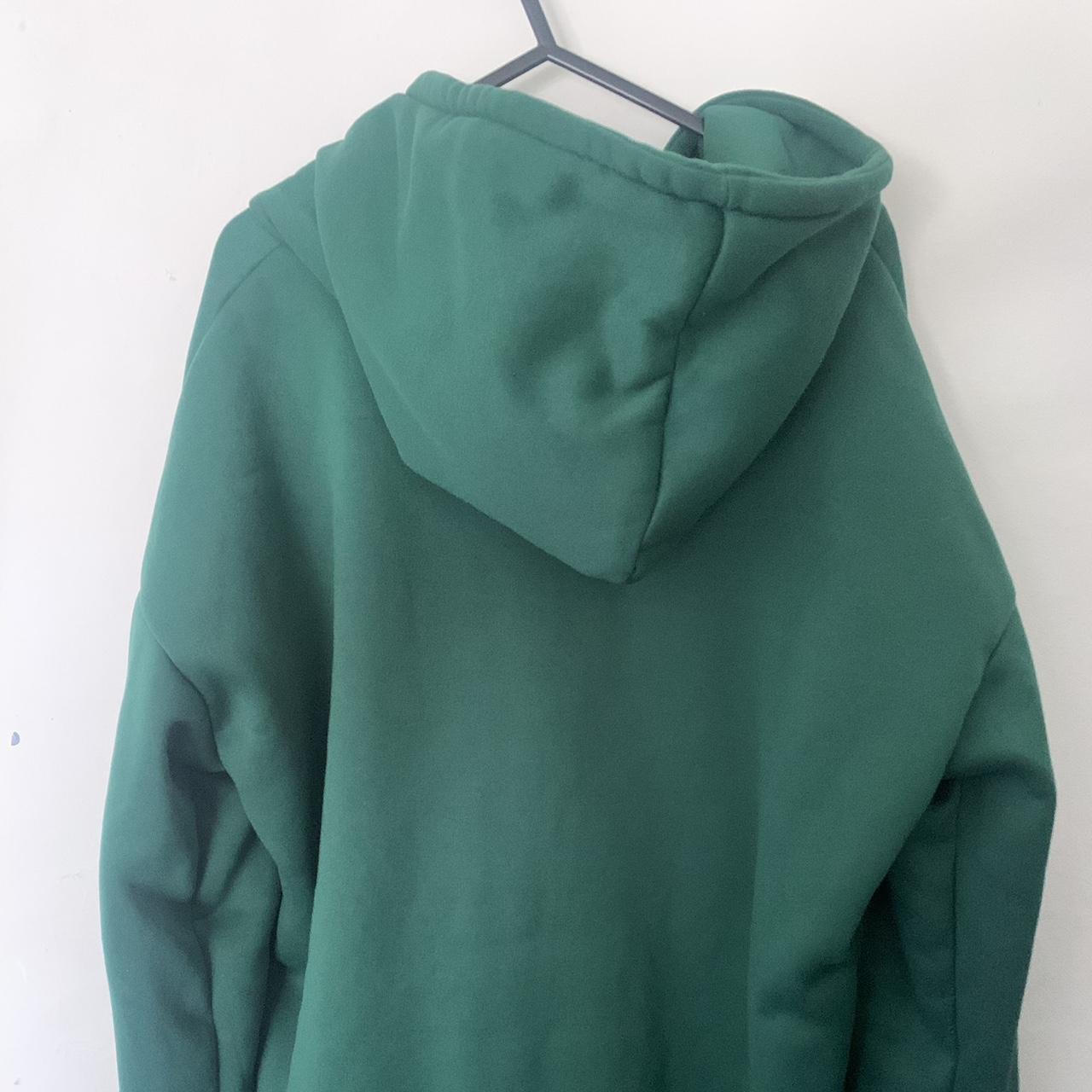 Vicinity Zip Up Hoodie Forest/ Dark green Size... - Depop